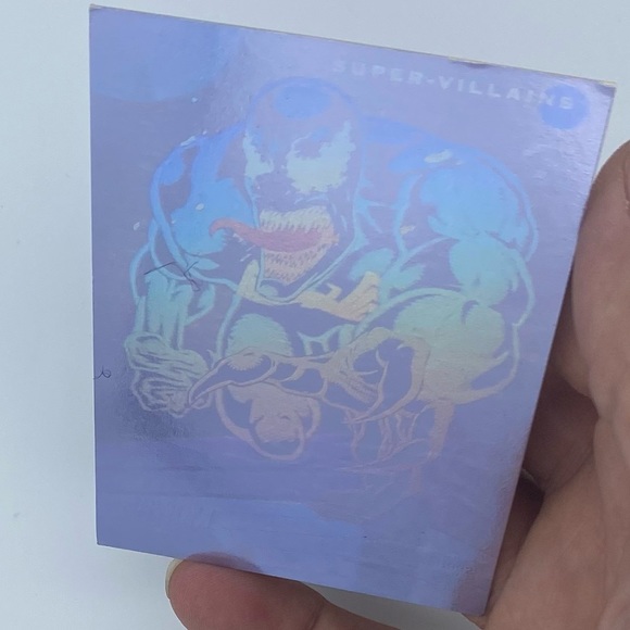 Marvel | Other | 992 Marvel Universe Venom Hologram Card | Poshmark